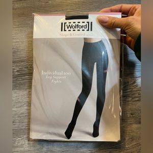 Wolford | Accessories | Nwt Wolford Individual 0 Leg Support Tights In ...